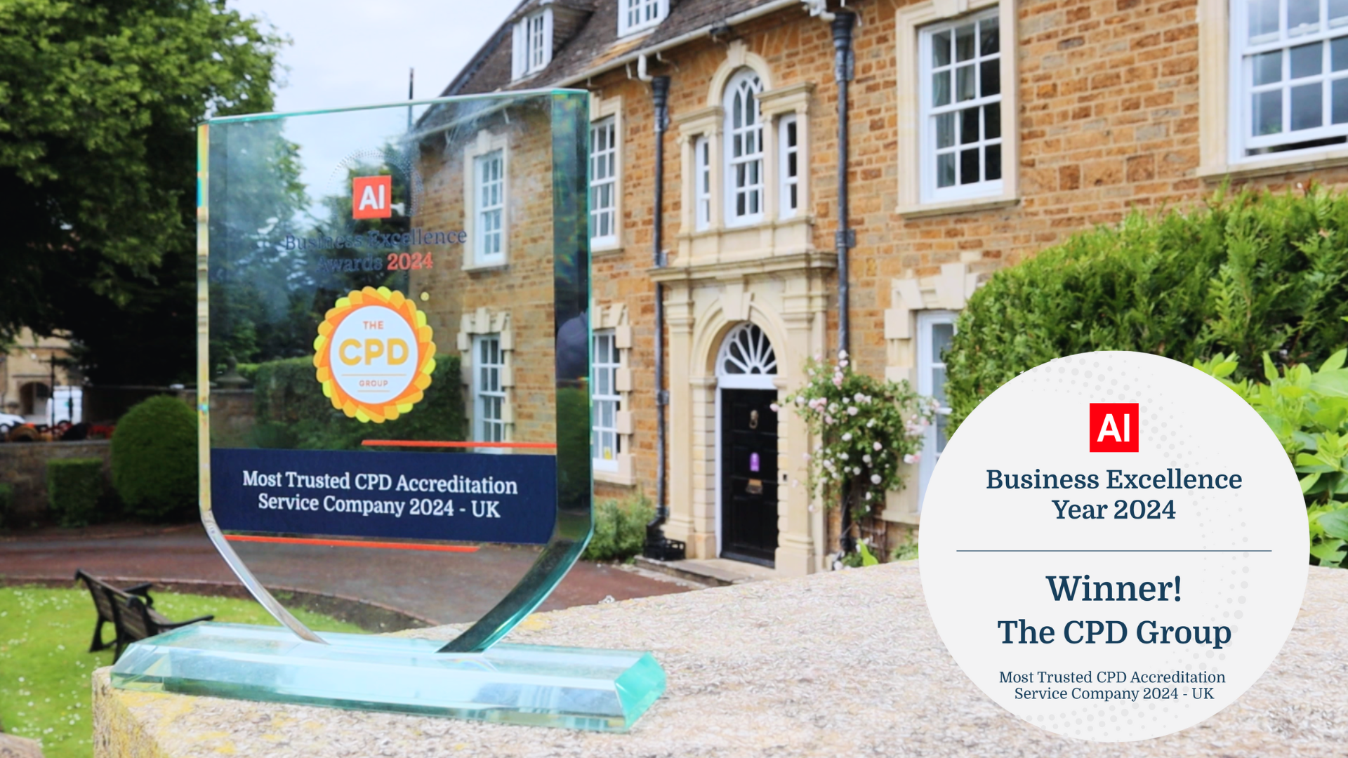 The CPD Group Wins Most Trusted Accreditation Service Award.